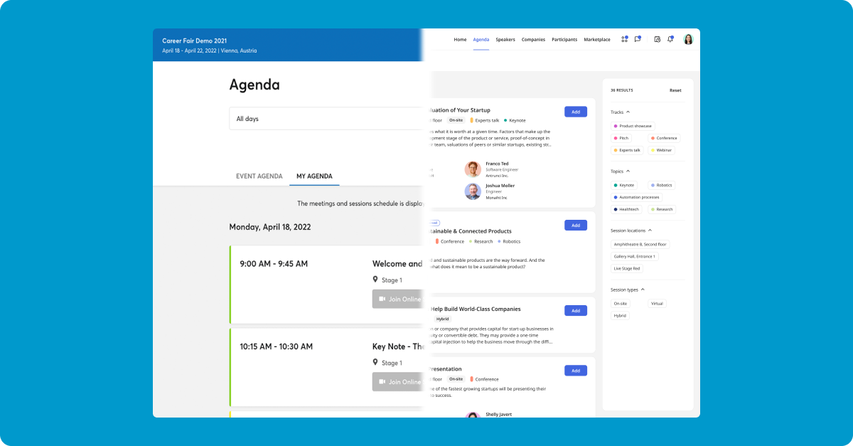 How the Redesigned b2match next Elevates the User Experience