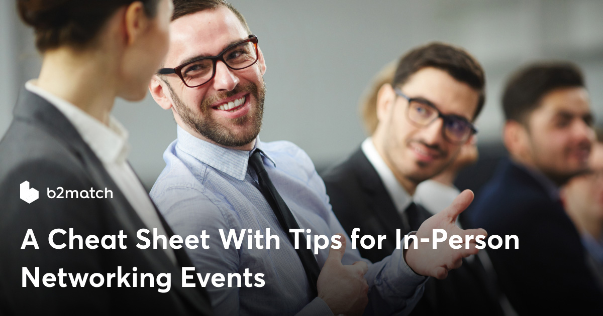 Cheat Sheet With Tips for In-Person Networking Events