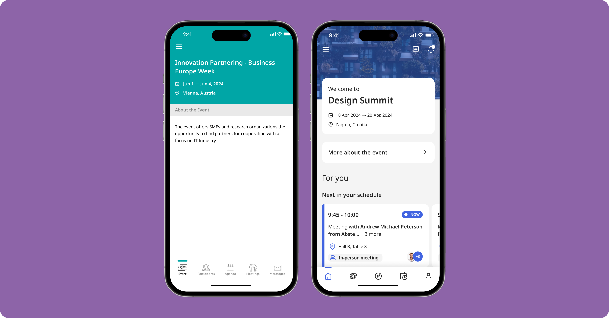 Before and After: Rebuilt Mobile Event App