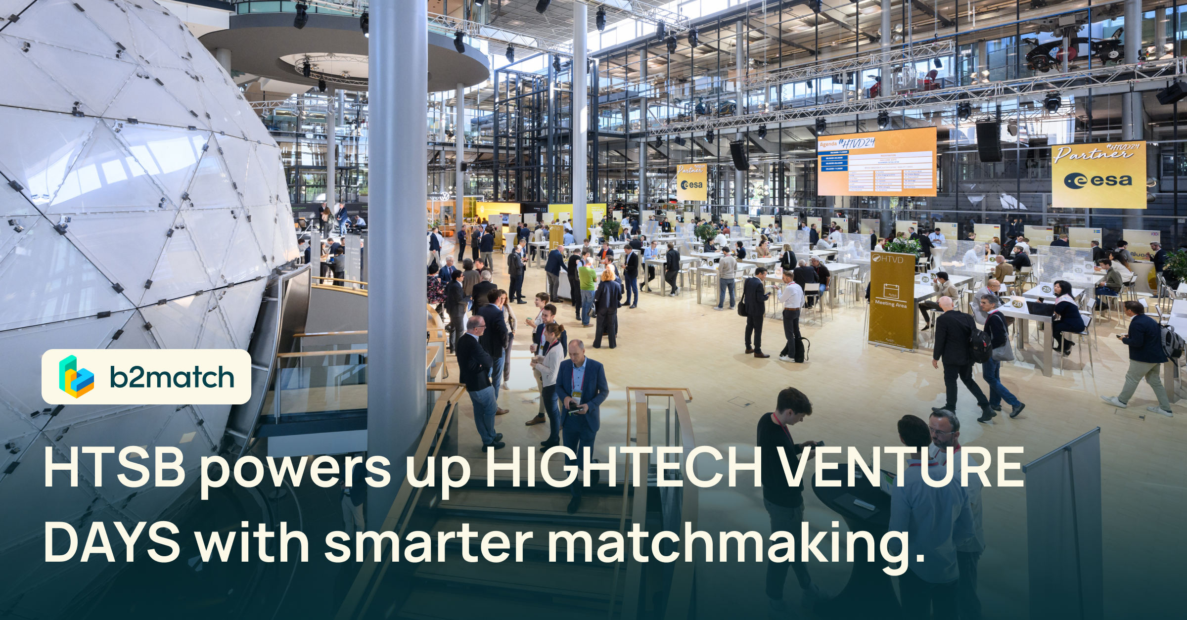 HTSB powers up HIGHTECH VENTURE DAYS with smart matchmaking.