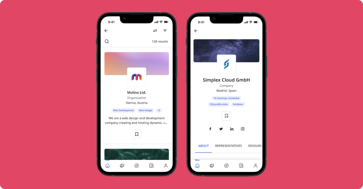b2match Mobile Event App: A sneak peek into Organizations