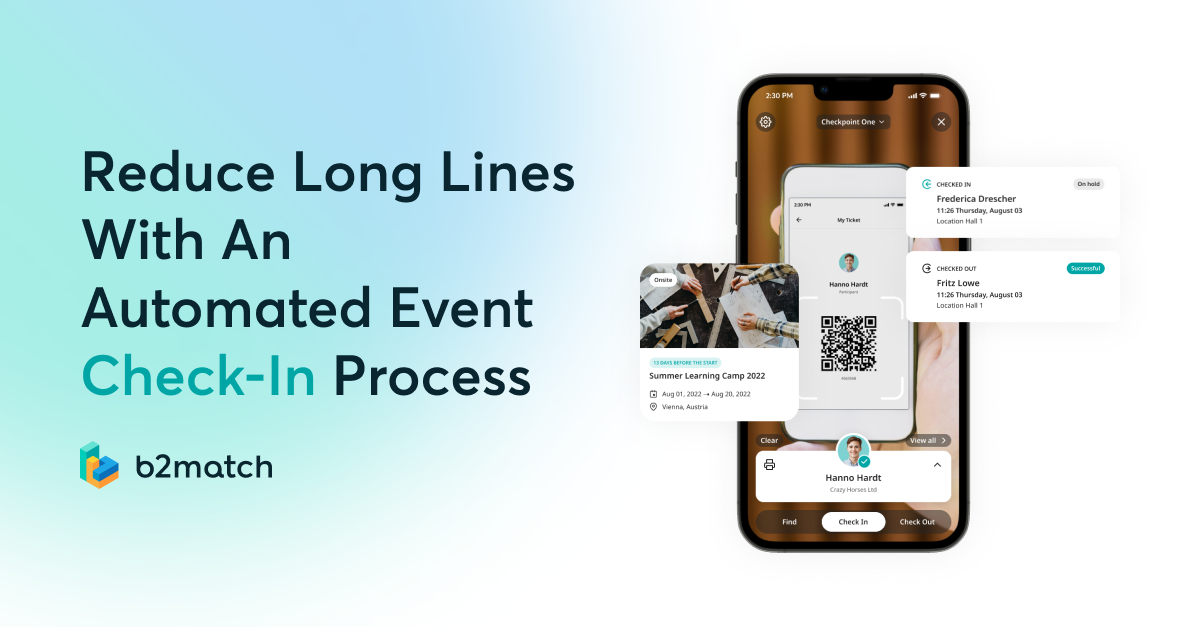 Reduce Long Lines With An Automated Event Check-In Process