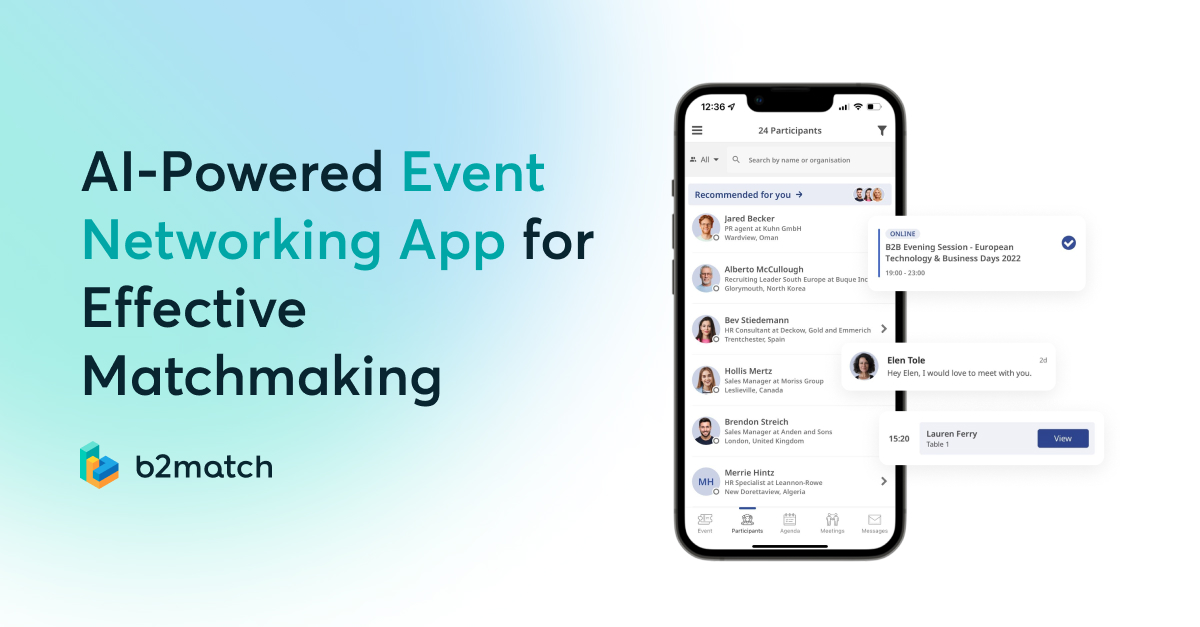 AI-Powered Event Networking App for Effective Matchmaking