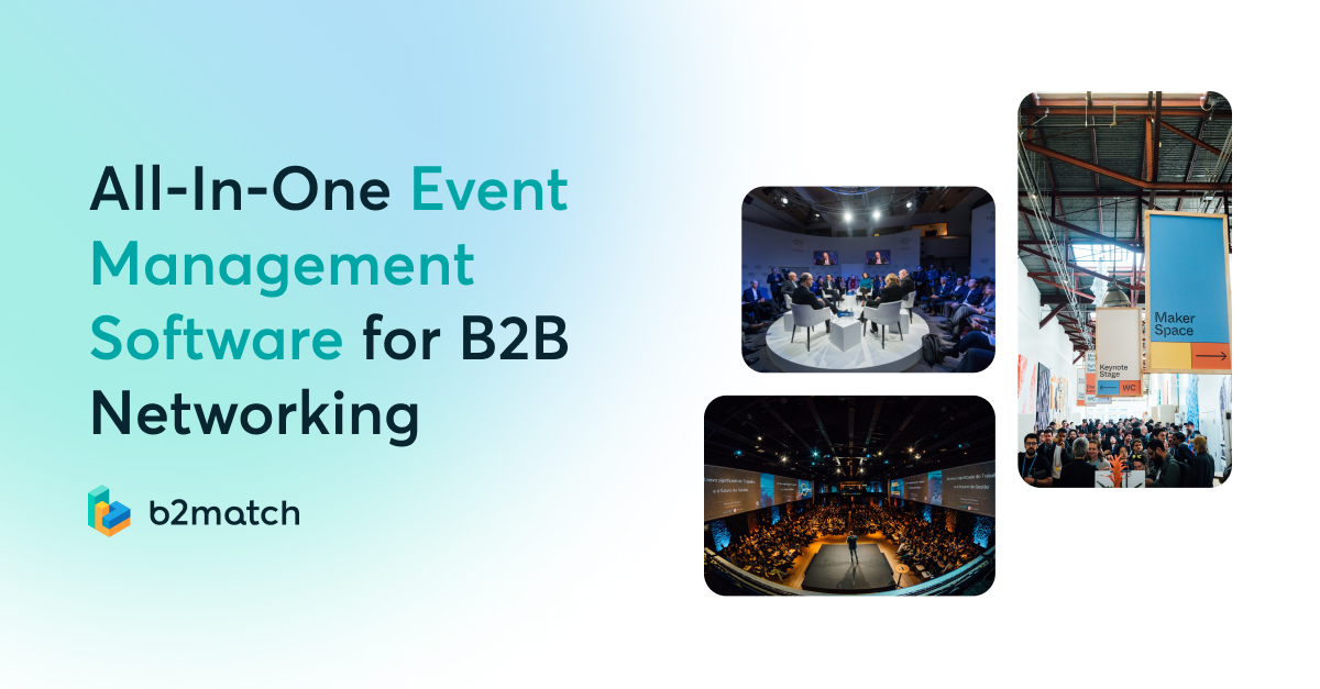 All-In-One Event Management Software for B2B Networking
