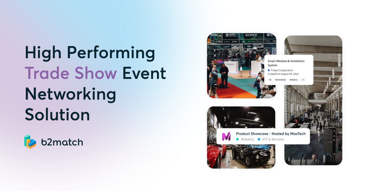 High-performing hybrid trade show software.